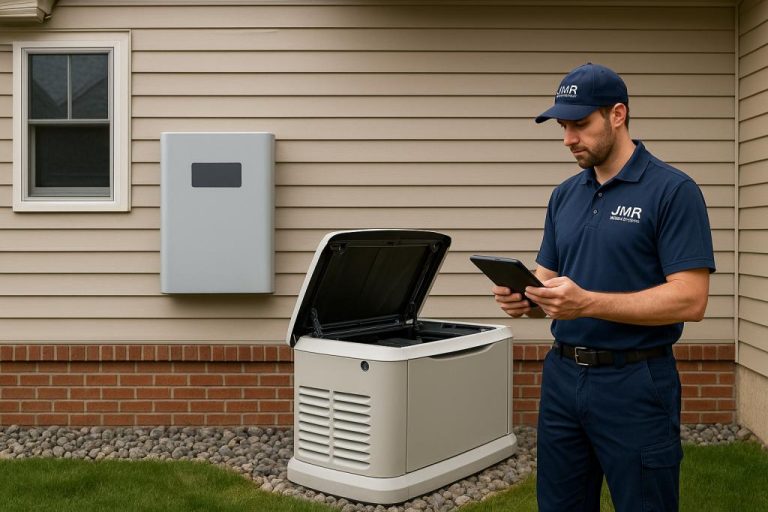 Battery Backup Systems vs Generators | JMR Electric